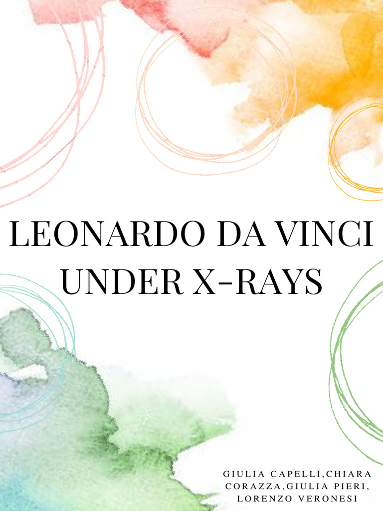 Leonardo Da Vinci Under X-ray - English Script | PDF
