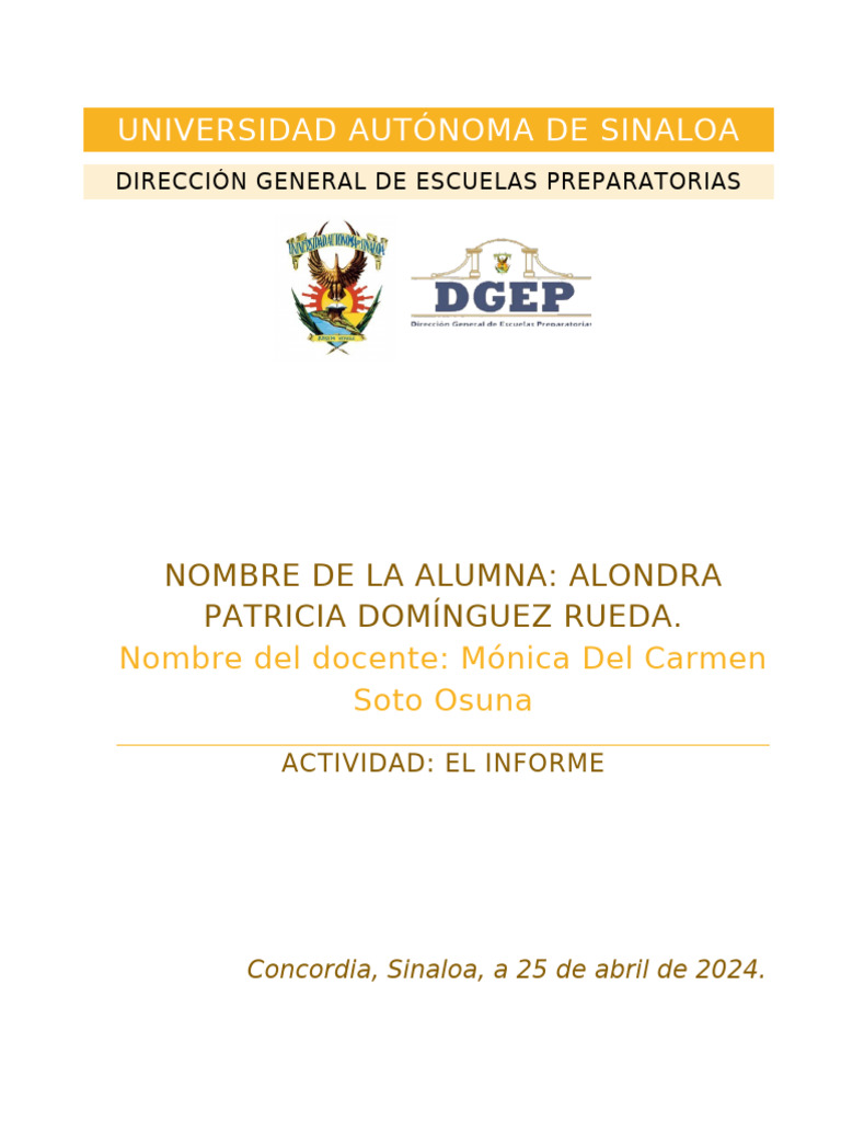 Apdr El Informe | PDF