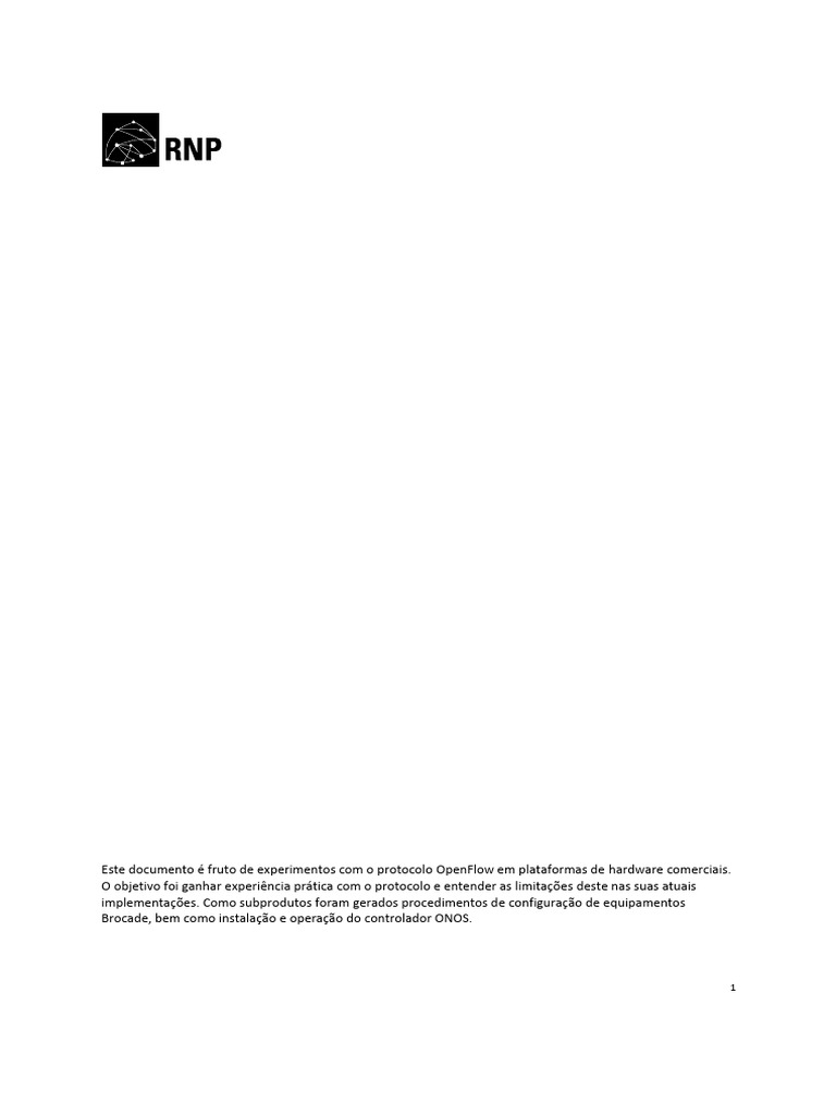 Paper Prospeccao Openflow | PDF | Java (Programming Language) | Business