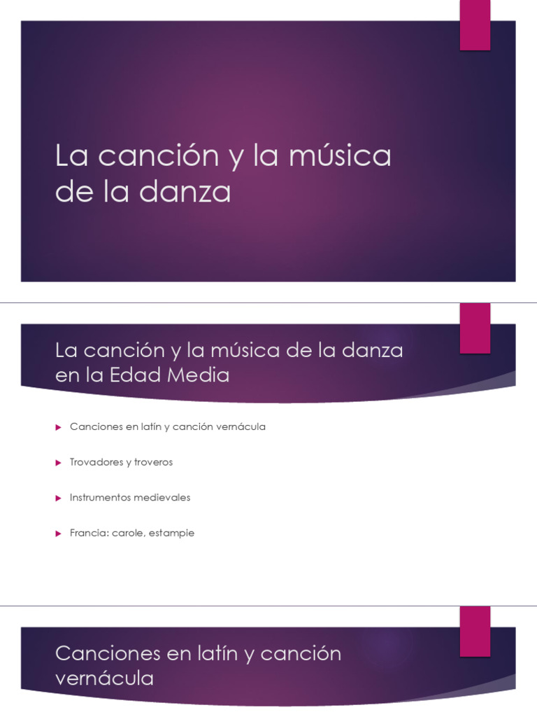 Presentación de Música | PDF