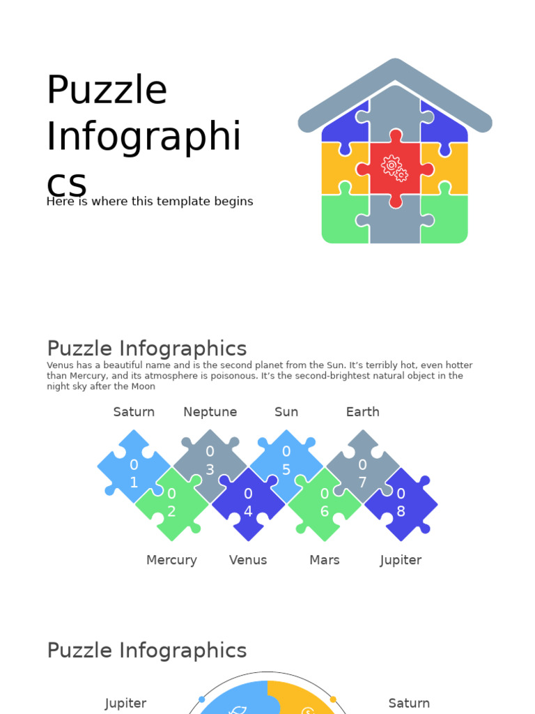 Puzzle Infographics by Slidesgo | PDF