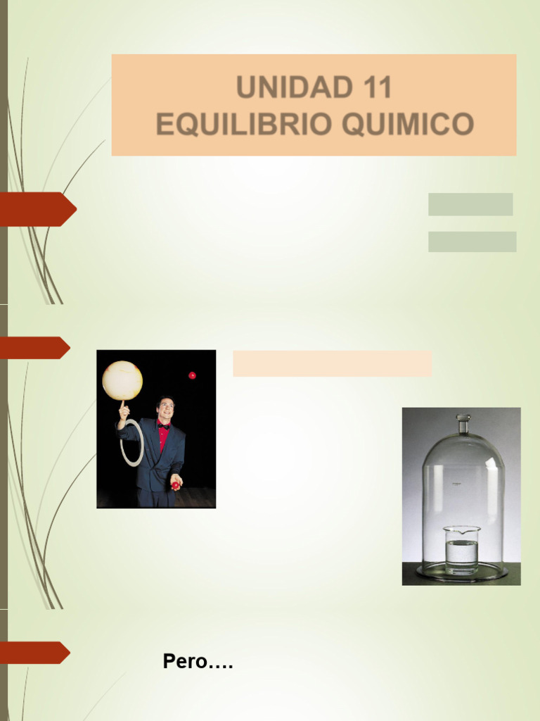 Unidad 11 - Equilibrio Químico | PDF
