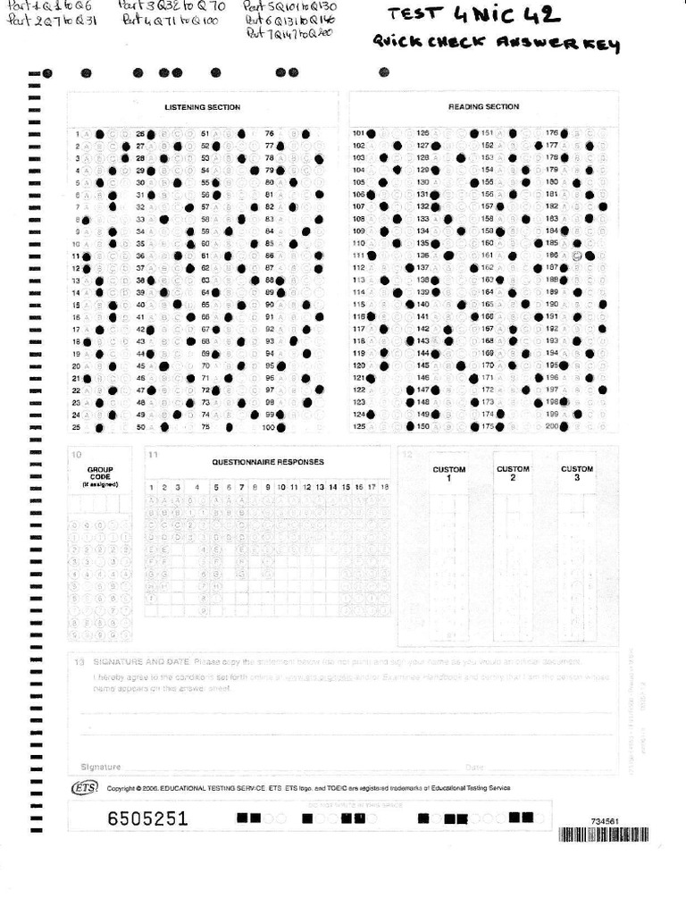 Quick Check Answer Key 4NIC42 | PDF