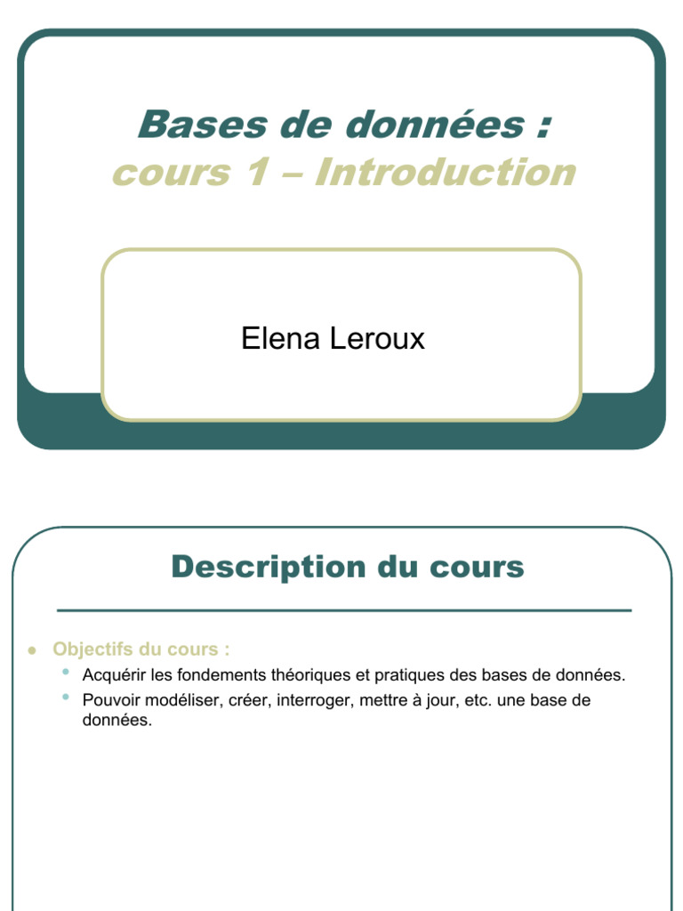 cours01-BDD-introduction | PDF
