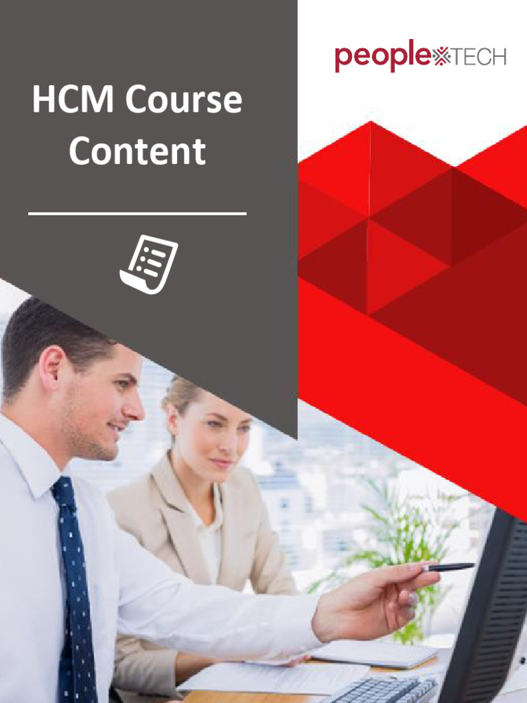 HCM Course Content 2 | PDF