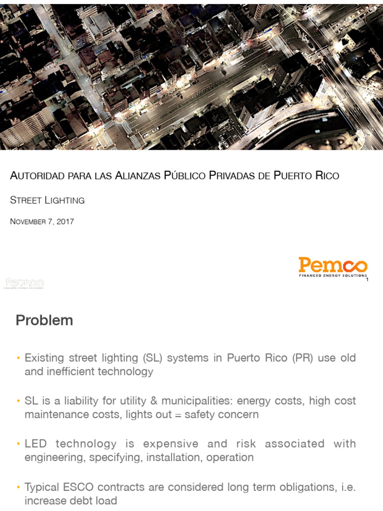 PR P3 Street Lighting Slides | PDF