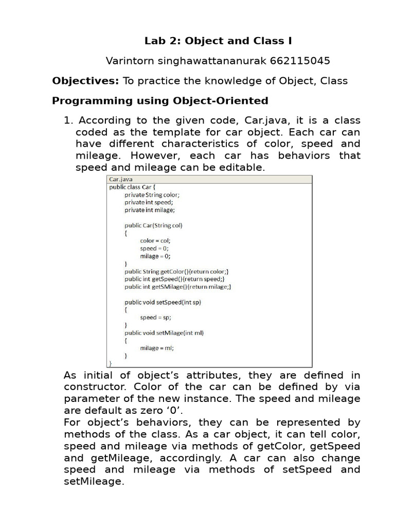 Lab 02 Lab Sheet-1 Done | PDF | Method (Computer Programming) | Art Lab 02 Lab Sheet-1 Done | PDF | Method (Computer Programming) | Art