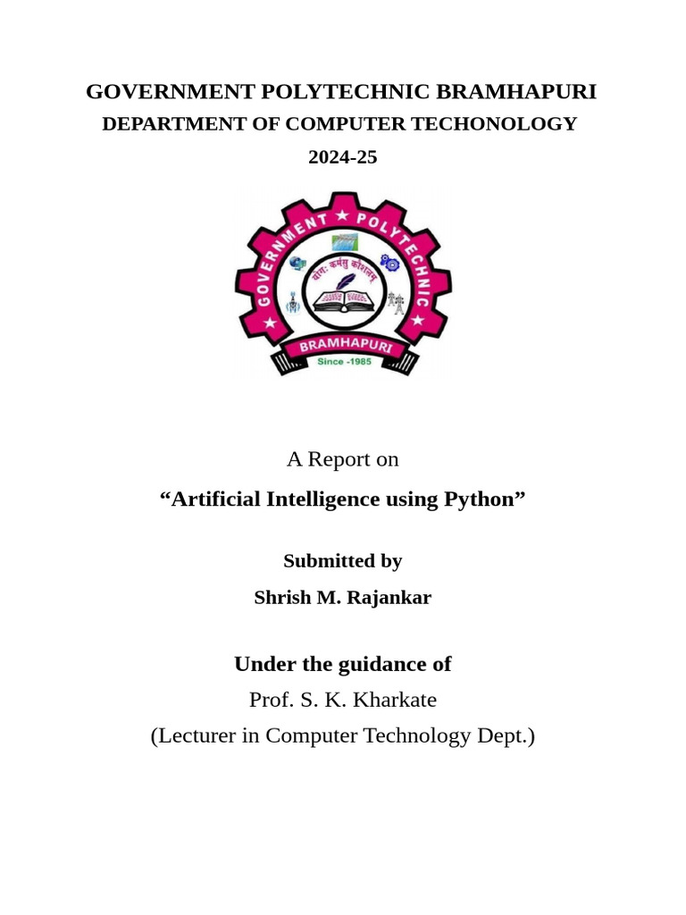 Shrish Report | PDF