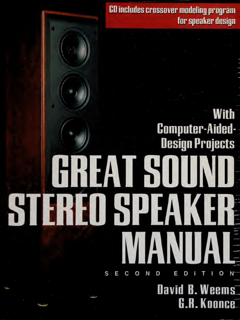 Great Sound Stereo Speaker Manual | PDF