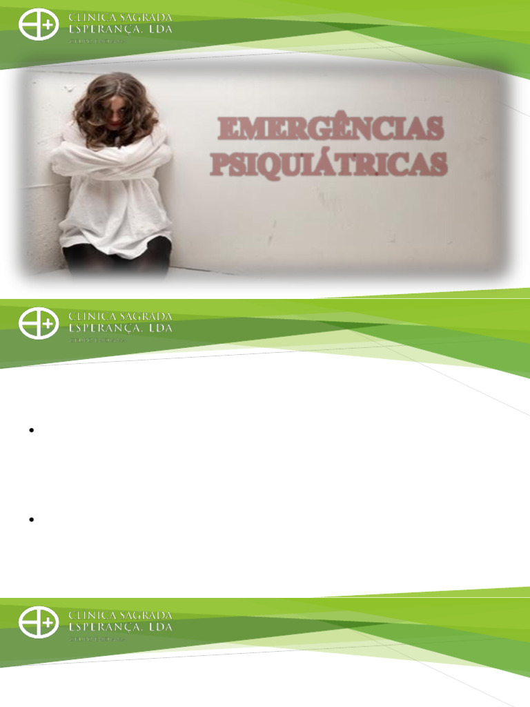 Emergã - Ncias Psiquiã - Tricas 2022 | PDF
