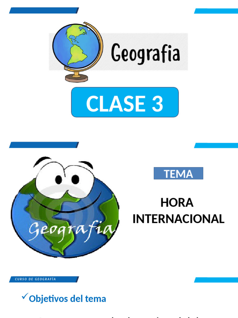 GEOGRAFÍA SEM 3. | PDF