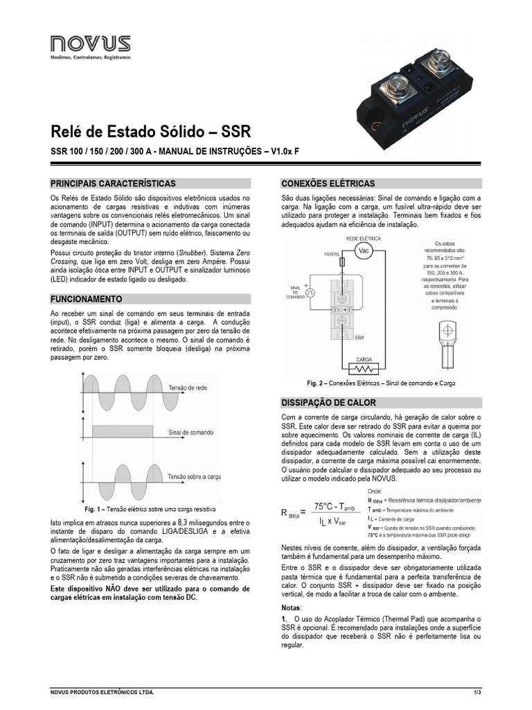 Manual Ssr 100-300a v10x f Pt | PDF
