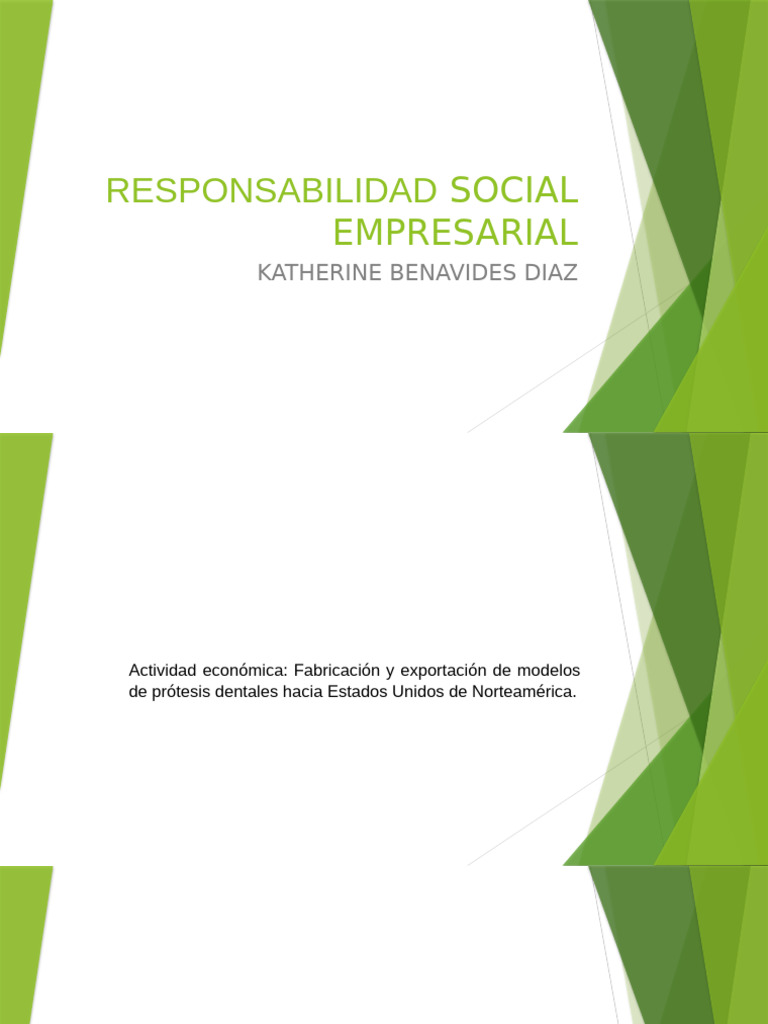 Responsabilidad Social Empresarial | PDF