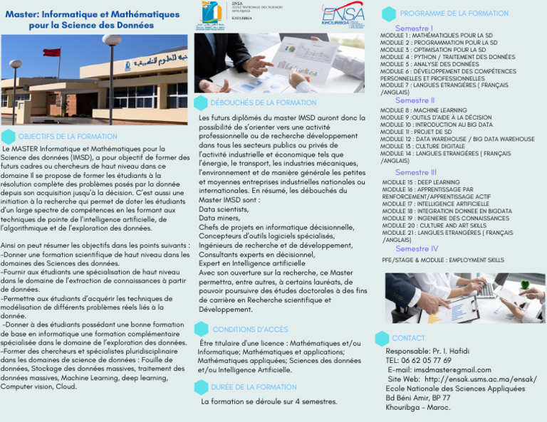 Depliant Master IMSD V3 1 | PDF