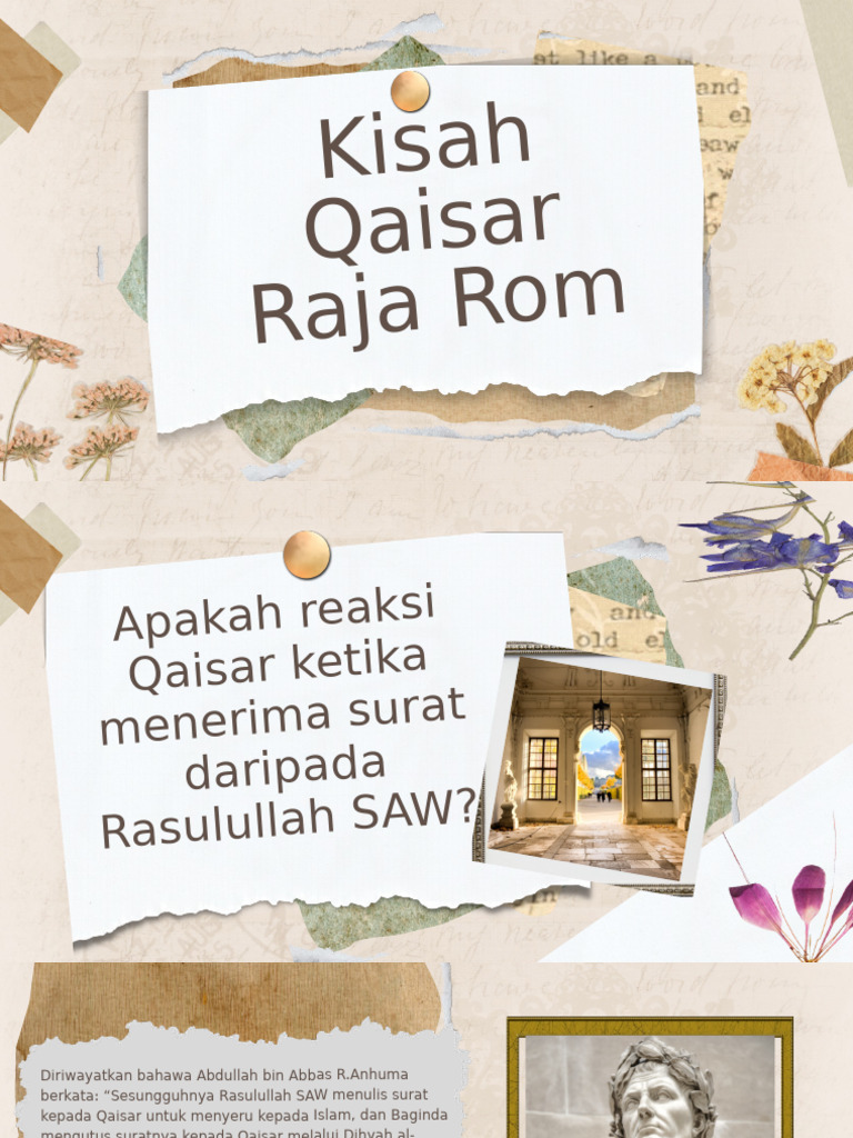 Kisah Qaisar Raja Rom | PDF