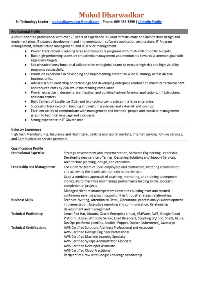 Mukul Dharwadkar | PDF