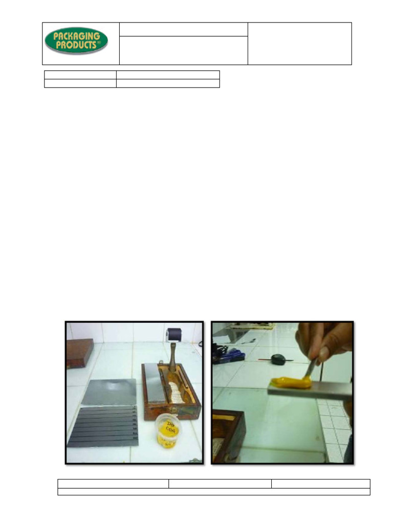 Aca-Me-012 Estabilidad Trmica de Tintas Offset | PDF