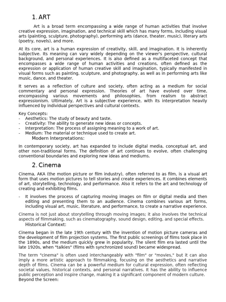 Basic Terms Definitions | PDF