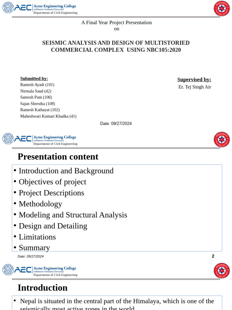 Final Year Defense by Group B5 | PDF
