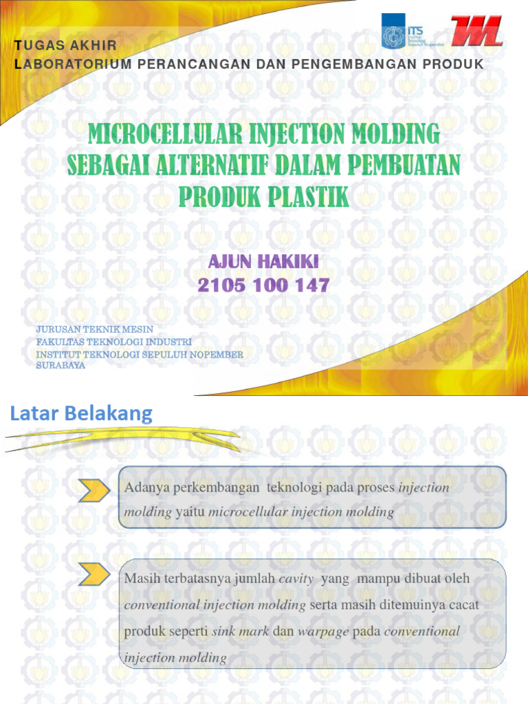 Microcellular Injection Molding | PDF