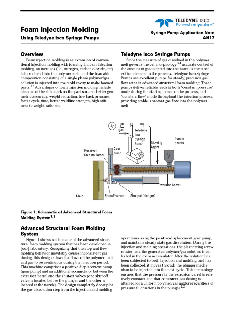 Foam Injection Molding | PDF