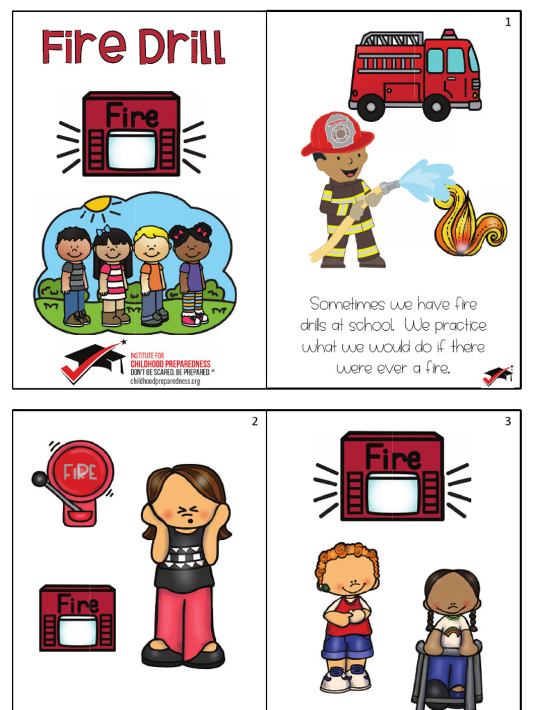 Fire Drill Story Author Autism Little Learners | PDF