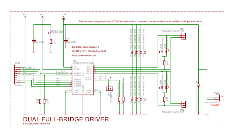 BB-L298 Schematic | PDF