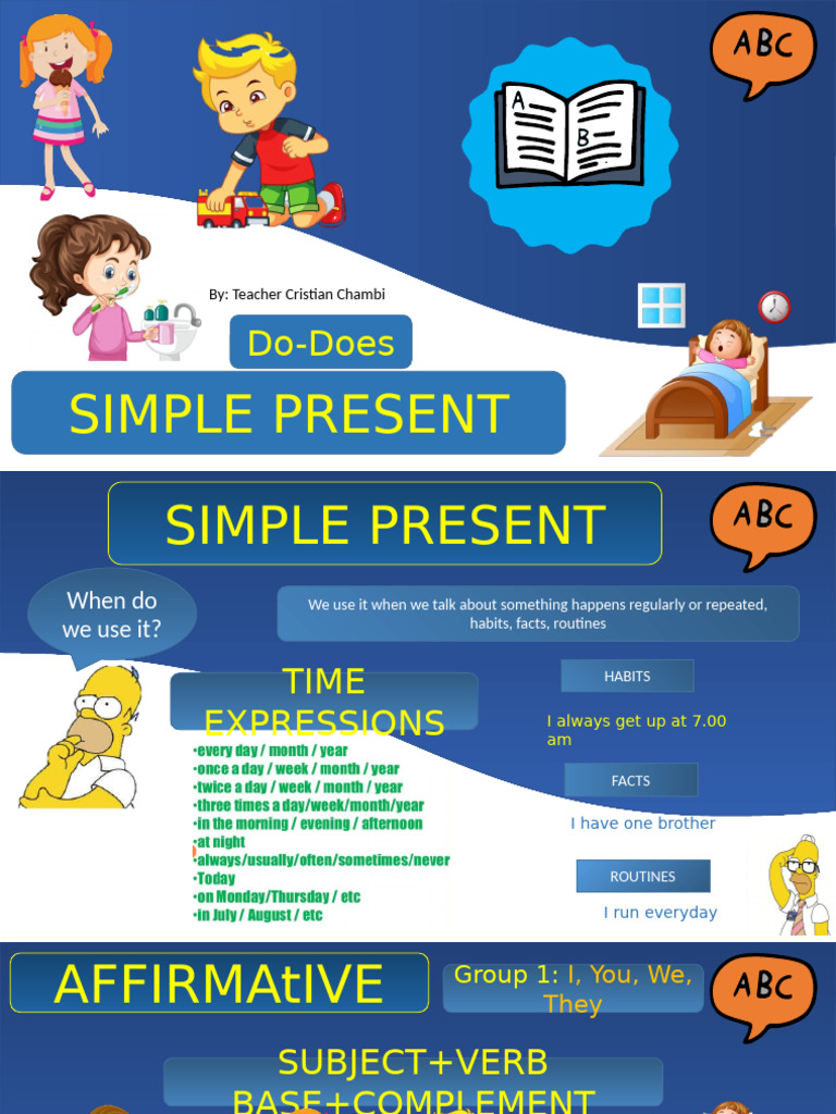 Simple Present Complete | PDF
