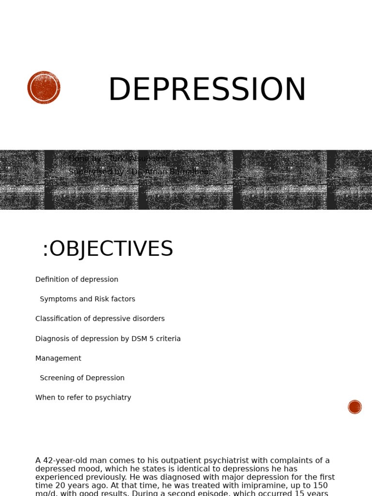 Depression | PDF