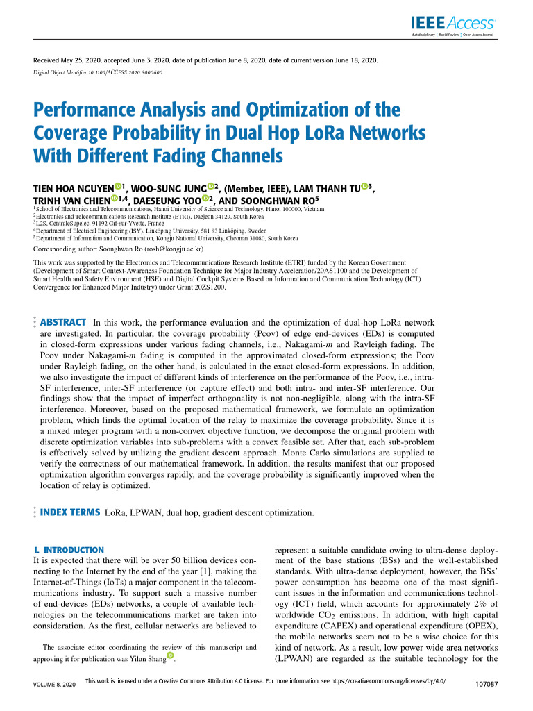 Performance Analysis and Optimization of The | PDF