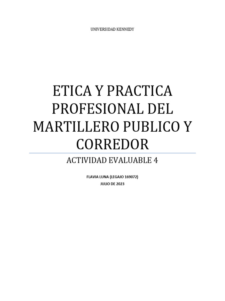 Actividad Evaluable 4 | PDF