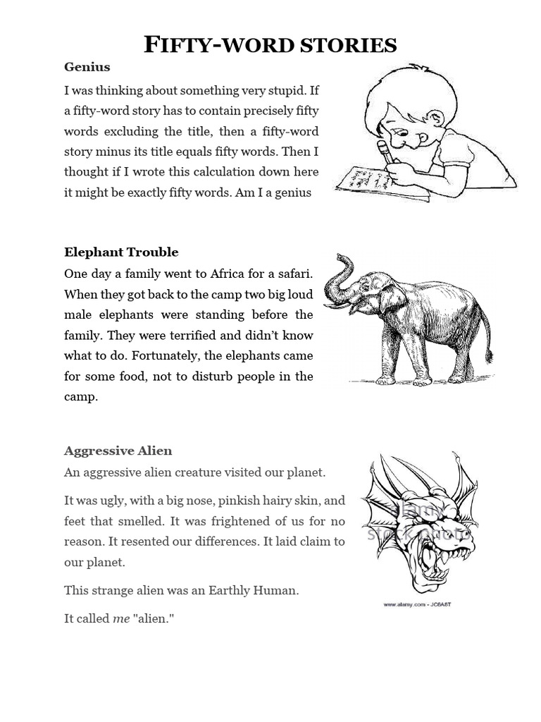 50 Word Stories | PDF