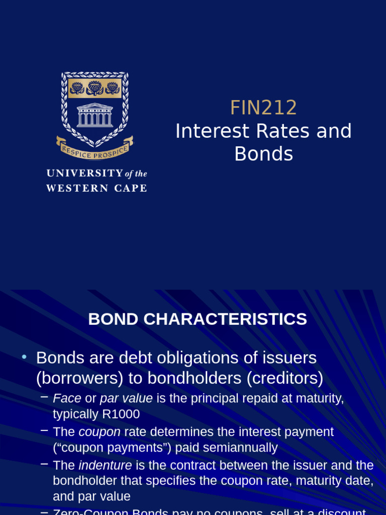 Interest Rates and Bonds Part 1 | PDF