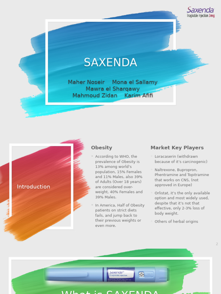 Maher Mostafa Maher Noseir Group 5, SAXENDA C | PDF