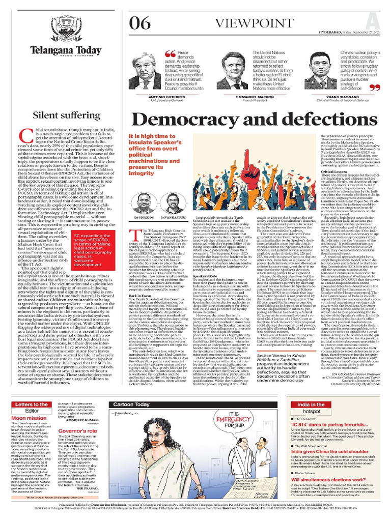 All English Editorials 27 - 9 | PDF