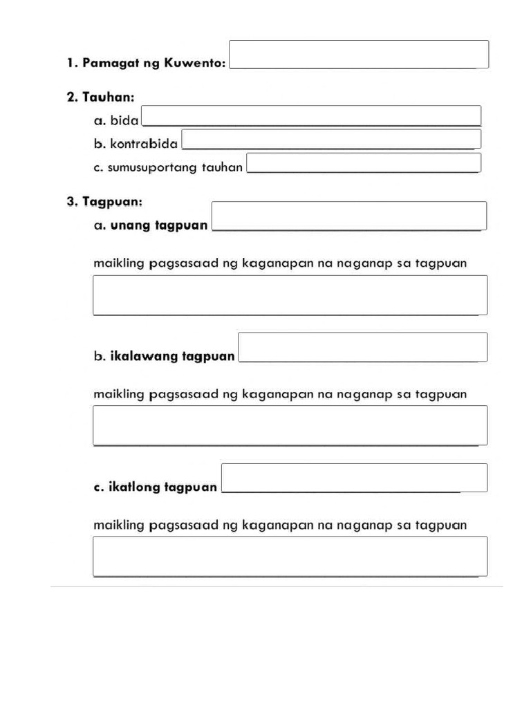 Ang Araw at Ang Hangin WORKSHEET | PDF