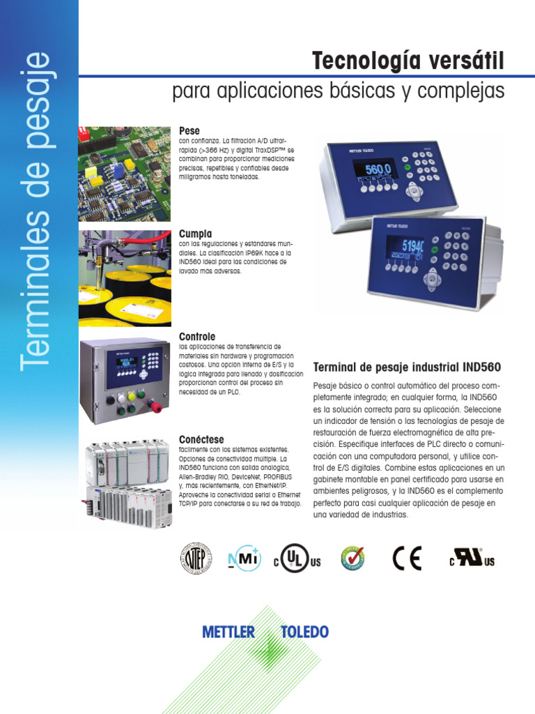 Data Sheet IND560 | PDF