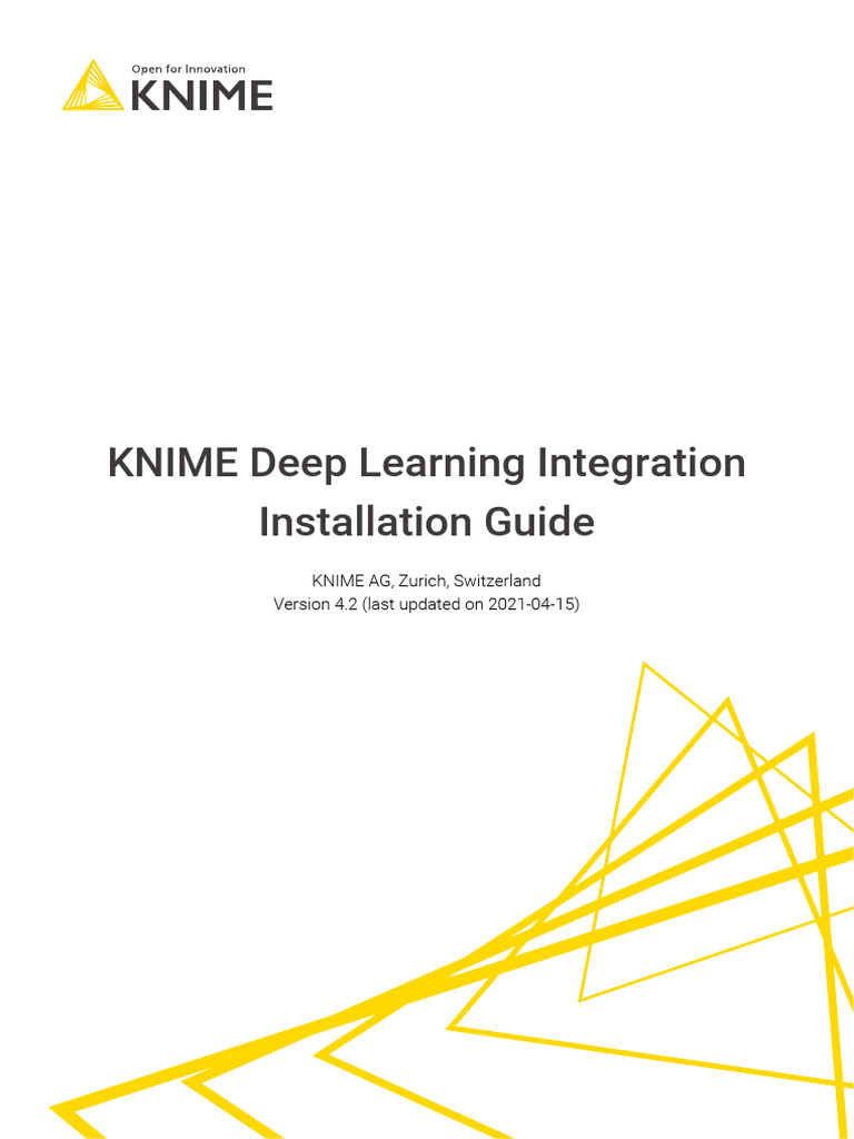 Deep Learning Guide | PDF