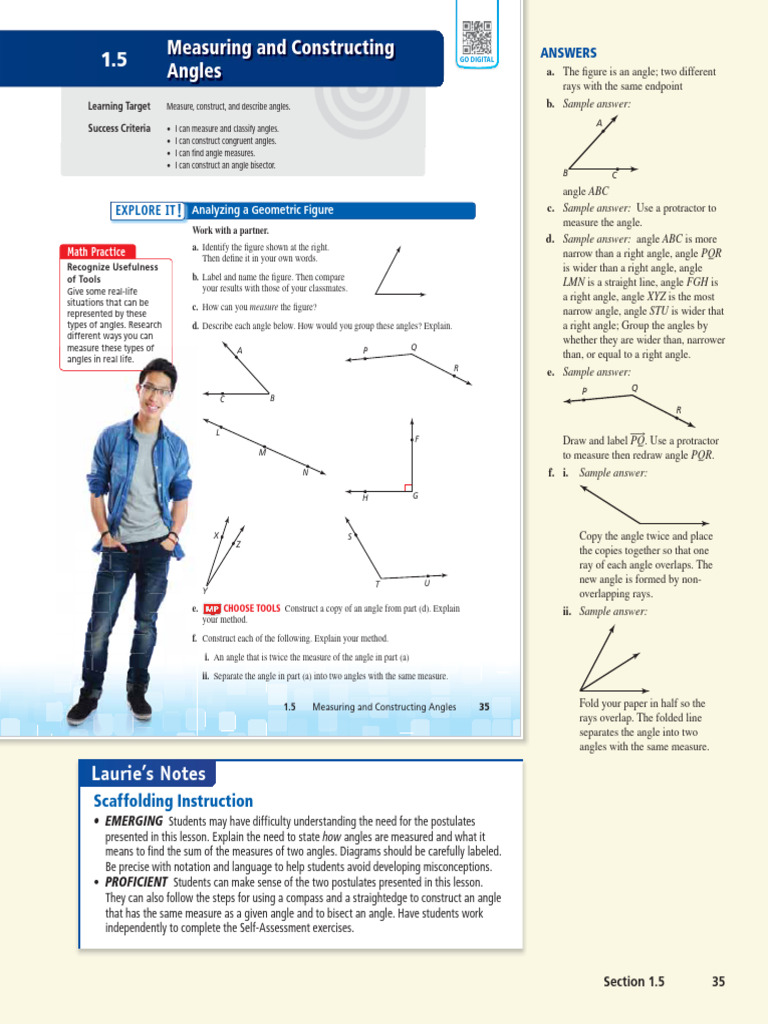 1 5-BIM-AngleBasics (W Answers) | PDF