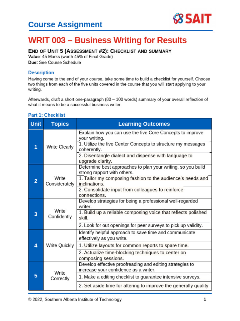 WRIT 003 Assessment 2 & Rubric - MD Final | PDF