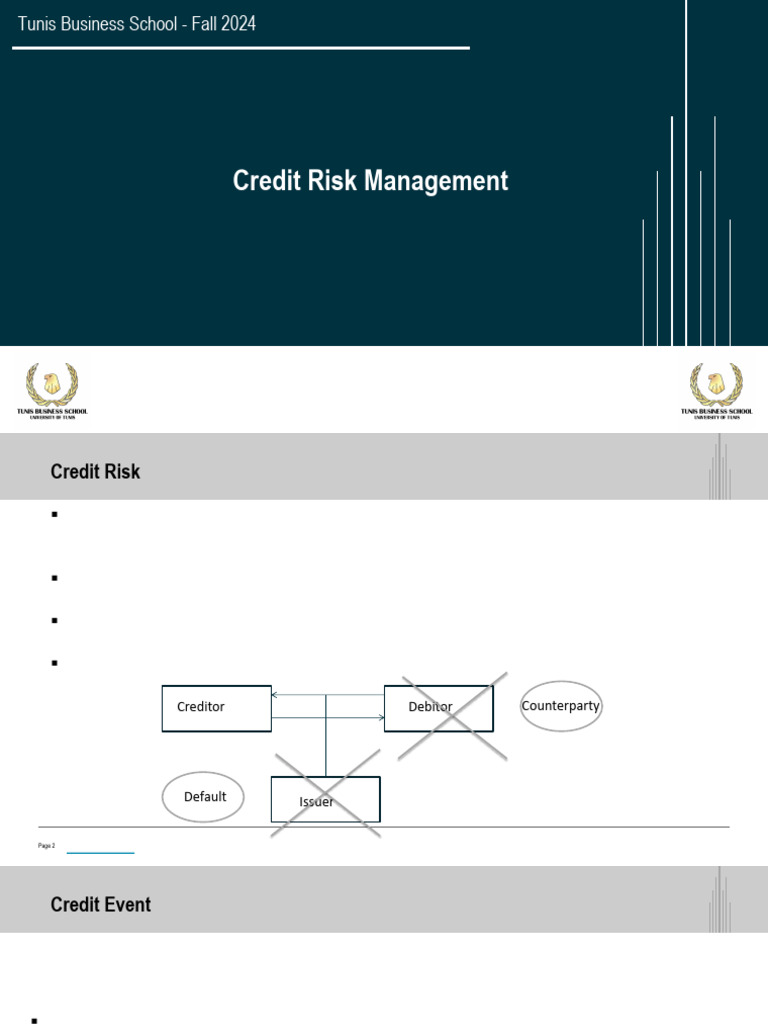 Chap 4 - Credit Risk Management | PDF
