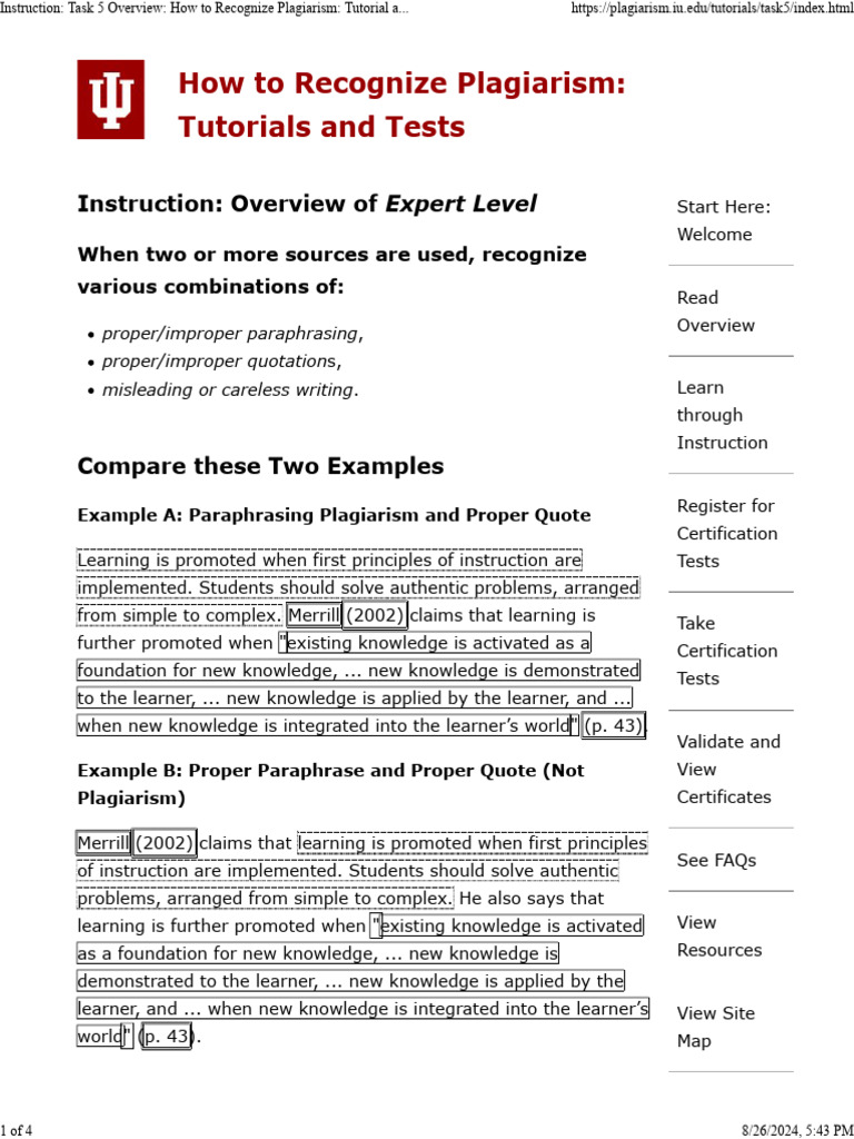 Overview of Expert Level | PDF