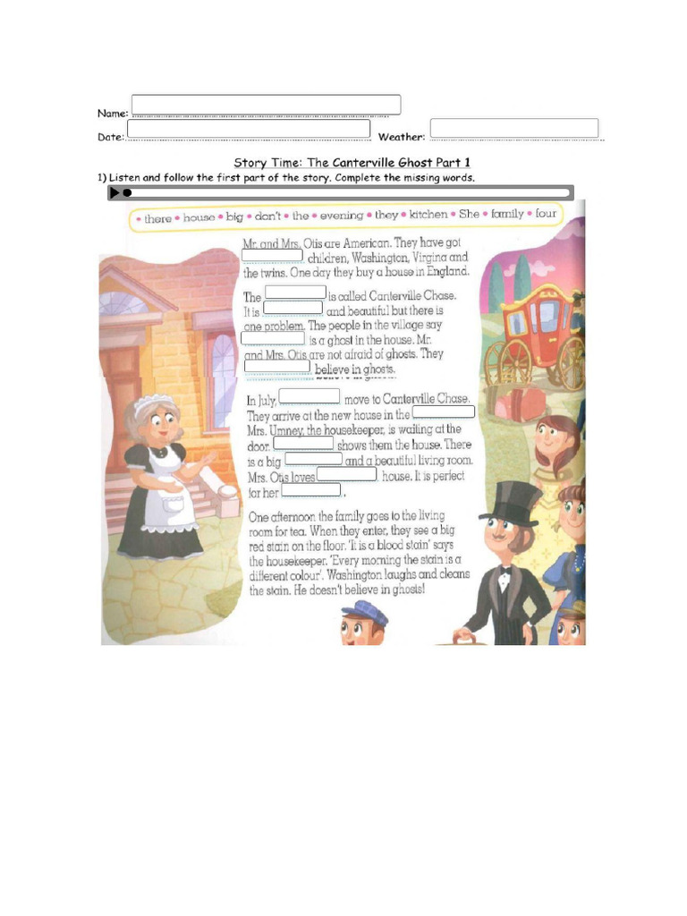 The Canterville Ghost | PDF