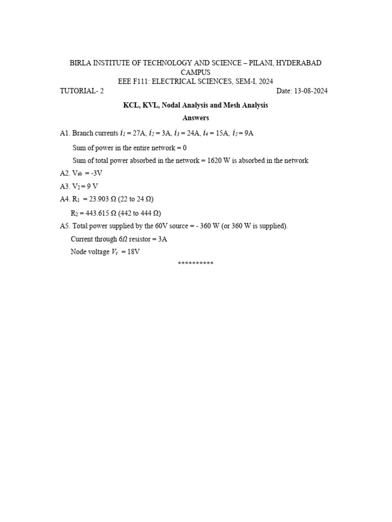 Tutorial 2 Final Solution Pdf