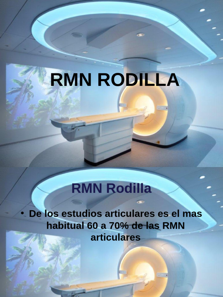 RMN Rodilla | PDF