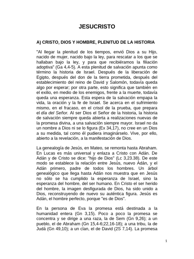 JESUCRISTO | PDF