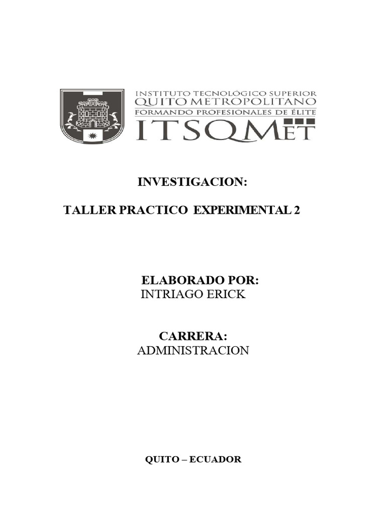 Taller 2 | PDF