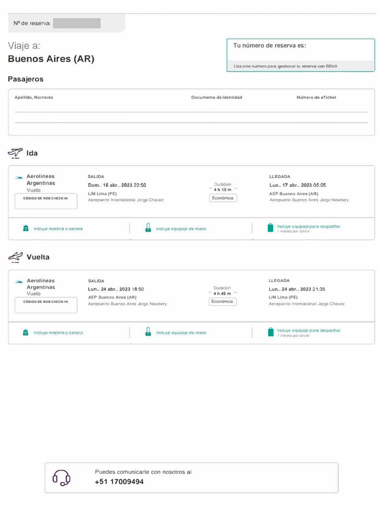 Boleto de Avión | PDF | Aviación | Transporte
