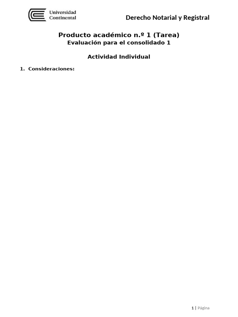 Producto Académico N.º 1 (Tarea) .VF | PDF