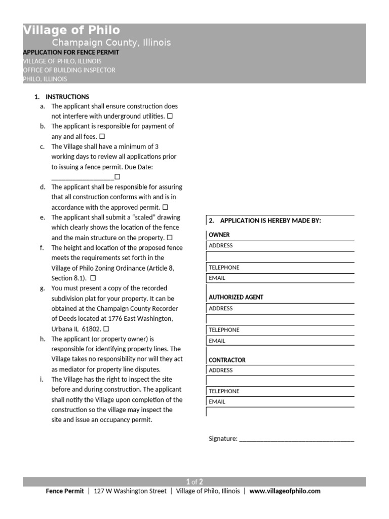 Village of Philo: Champaign County, Illinois | PDF